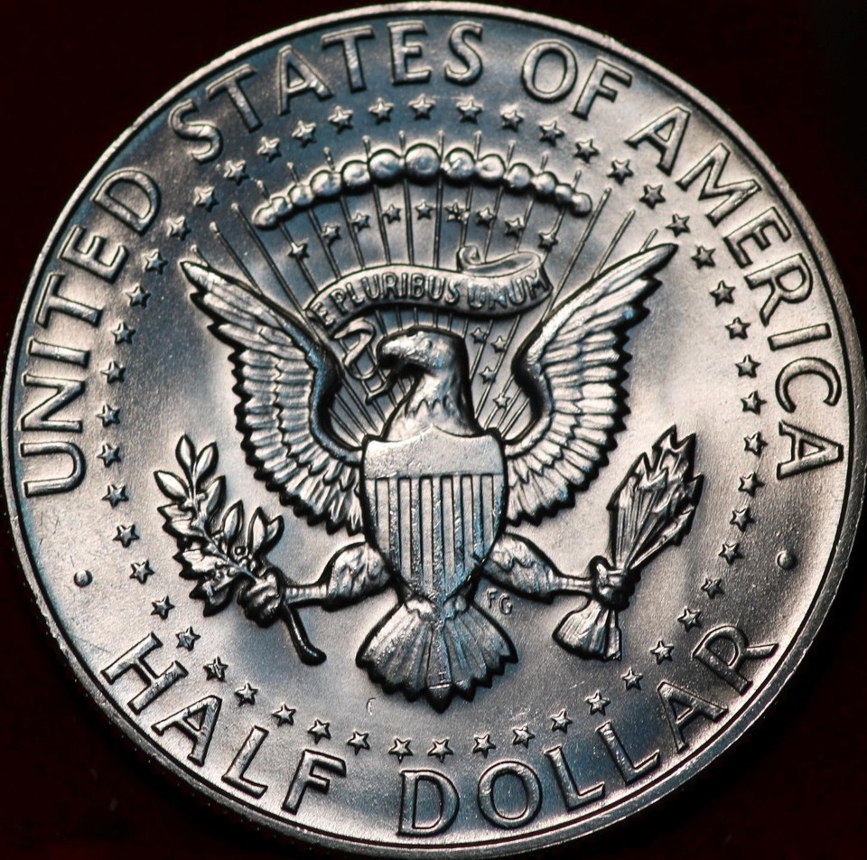 Uncirculated 1968-D Denver Mint 40% Silver Kennedy Half Dollar | eBay