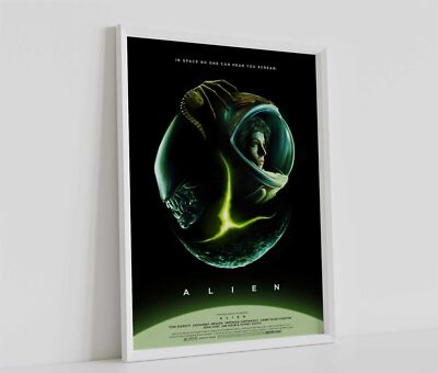 ALIENS FILM MOVIE POSTER ALIEN FILM TV CLASSIC PRINT LARGE ART SIZE A4 ...