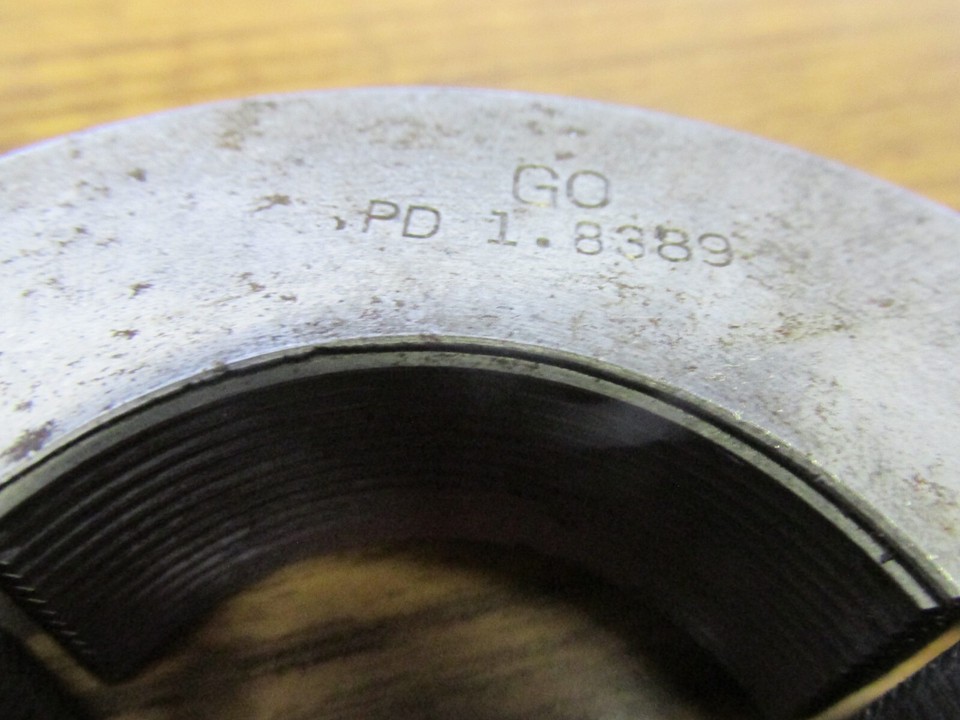 Go Thread Ring Gage 1-7/8"-18 NS | eBay