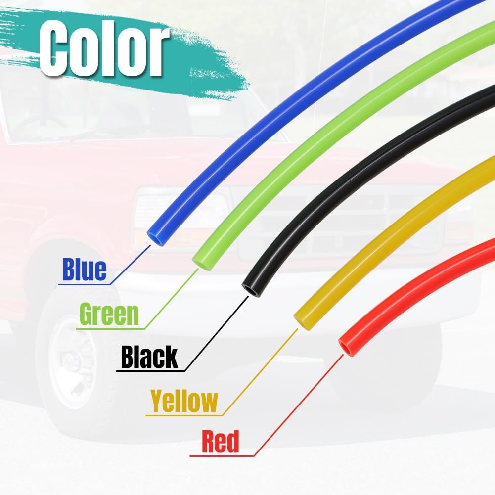 1992-1996 F-150 5.0 5.8 Engine Hoses 5-Piece Vacuum Line Kit For Ford F ...