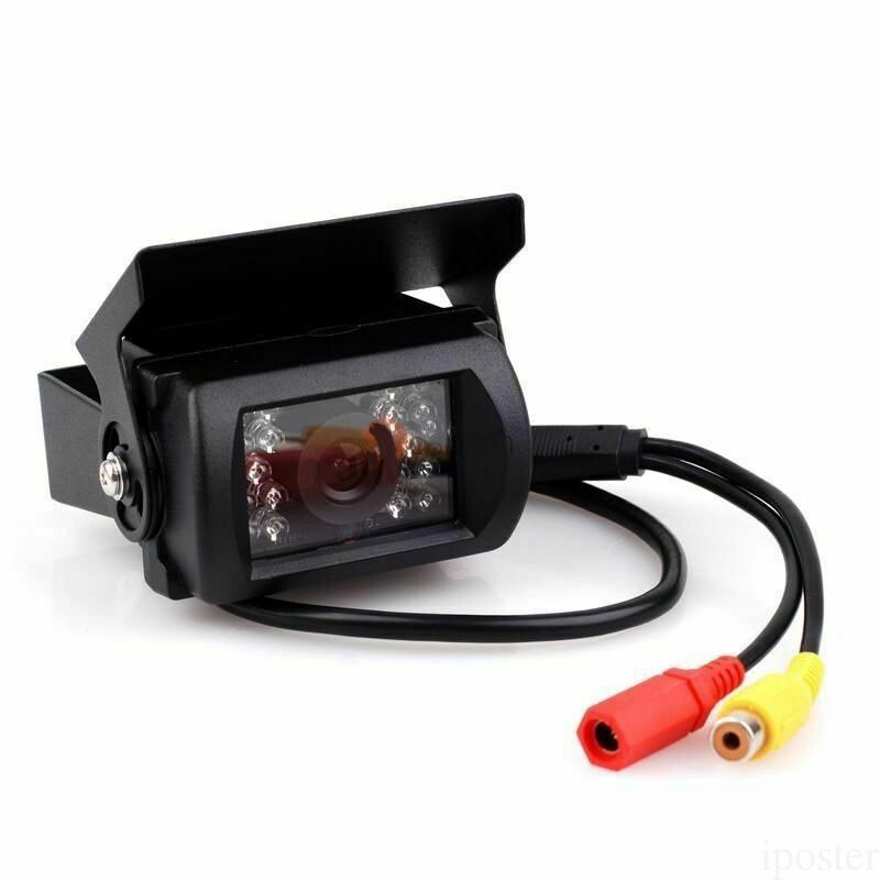 7" Monitor+24v/12v CCD IR Reversing Camera Car Caravan Truck Night ...