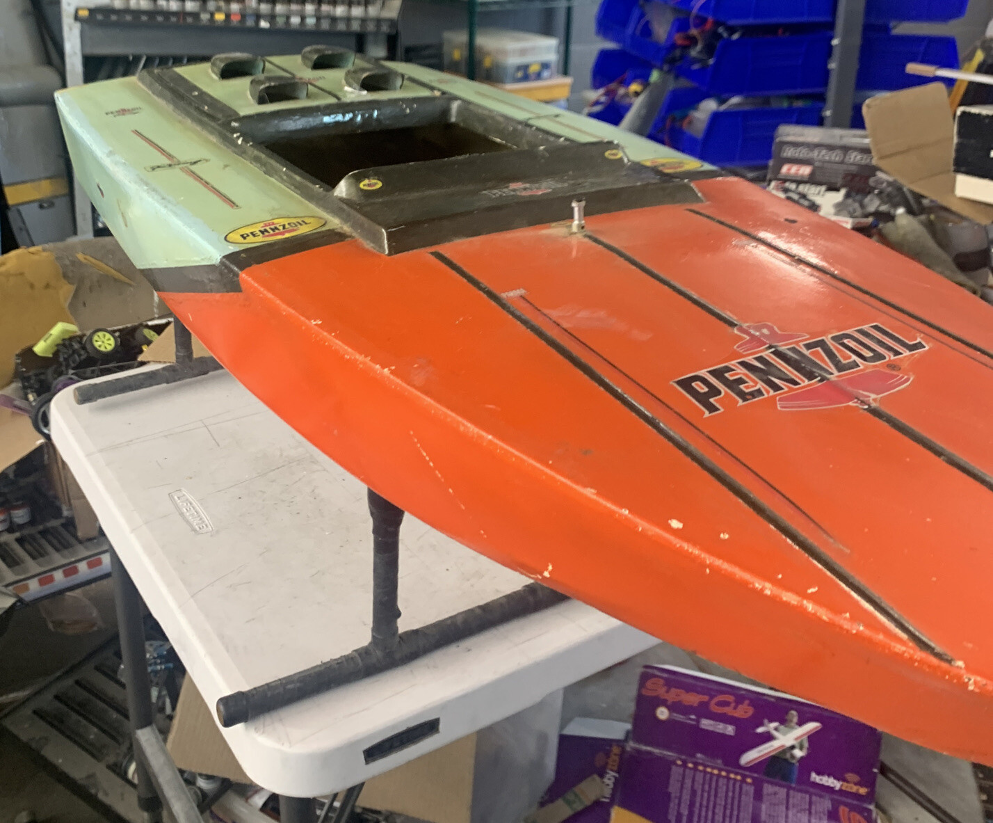 RC Speed Boat Cigarette 39” Fiberglass Hull Dumas Prather W/OPS 60 ...