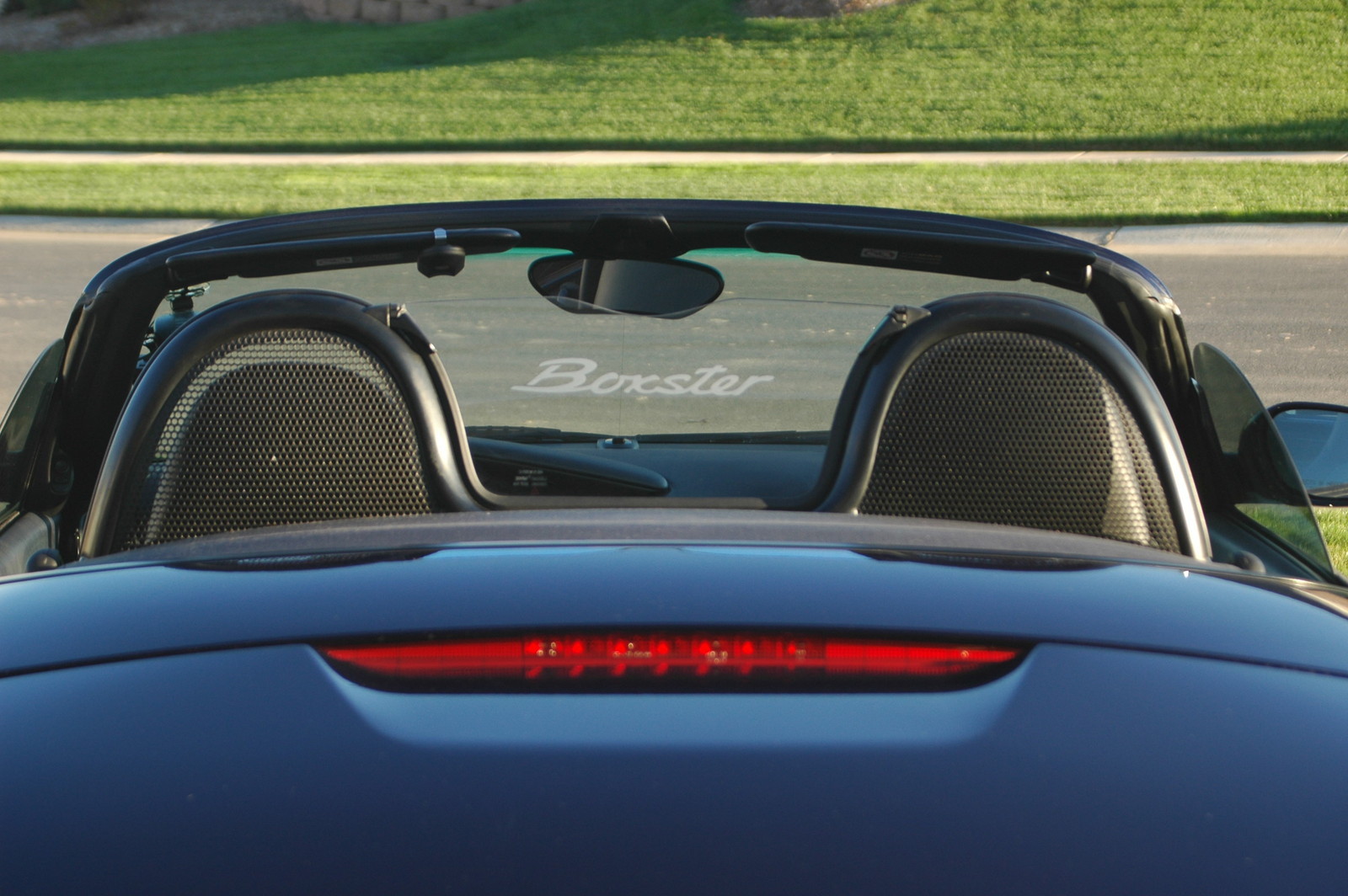 FITS Porsche Boxster Boxster S 986 987 981 Windscreen Etched Glass ...