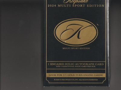 2024 KEEPSAKE MULTI-SPORT EDITION HOBBY BOX 1 ENCASED AUTO PLUS 1 RELIC ...