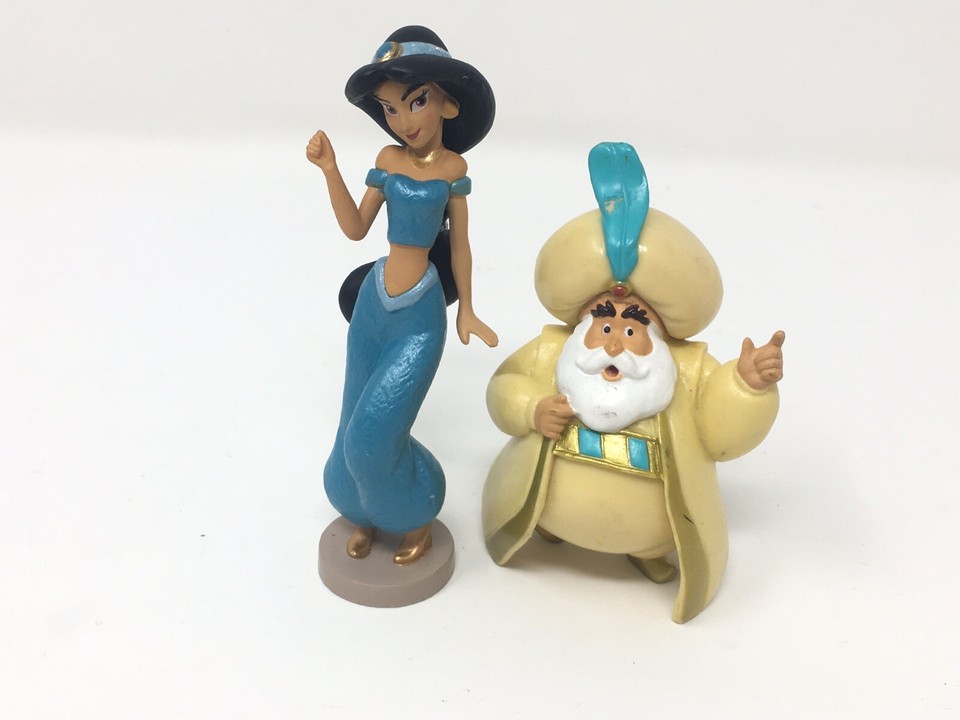 Disney Store Authentic Jasmine Dad SULTAN FIGURINE Cake TOPPER Aladdin ...