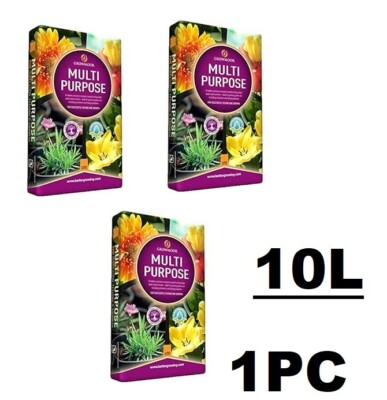 GROWMOOR Multi Purpose Compost (10 Litre Bag)- 10L X 1 BAG | eBay UK