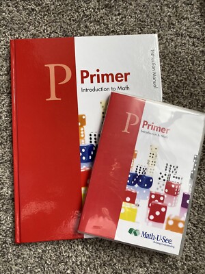 Math-U-See PRIMER Instruction Pack — Instruction Manual + DVD ...