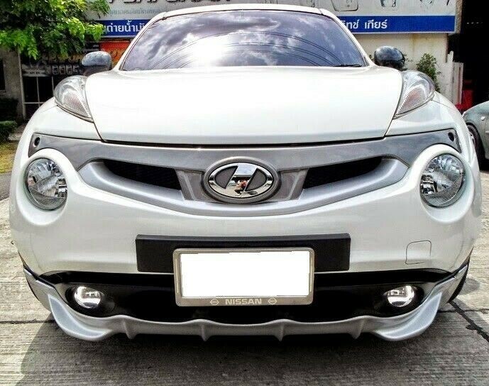 fits NISSAN JUKE 2011-15 front Li painted under spoiler Free Shipping ...