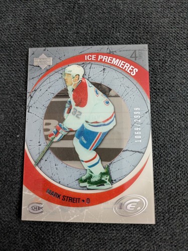 Mark Streit 2005-06 Upper Deck Ice Premieres 154 Montreal Canadiens ...