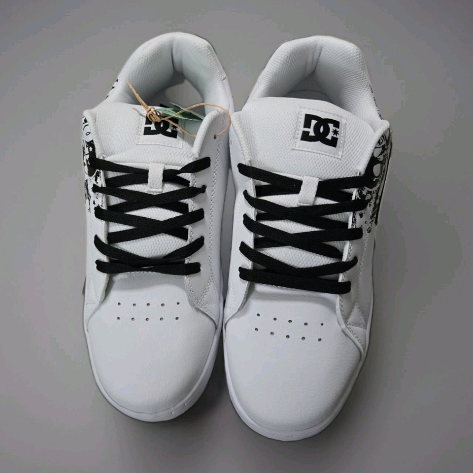 Men's Shoes DC Gaveler Casual Low Top Skate Shoes - White/Black | eBay