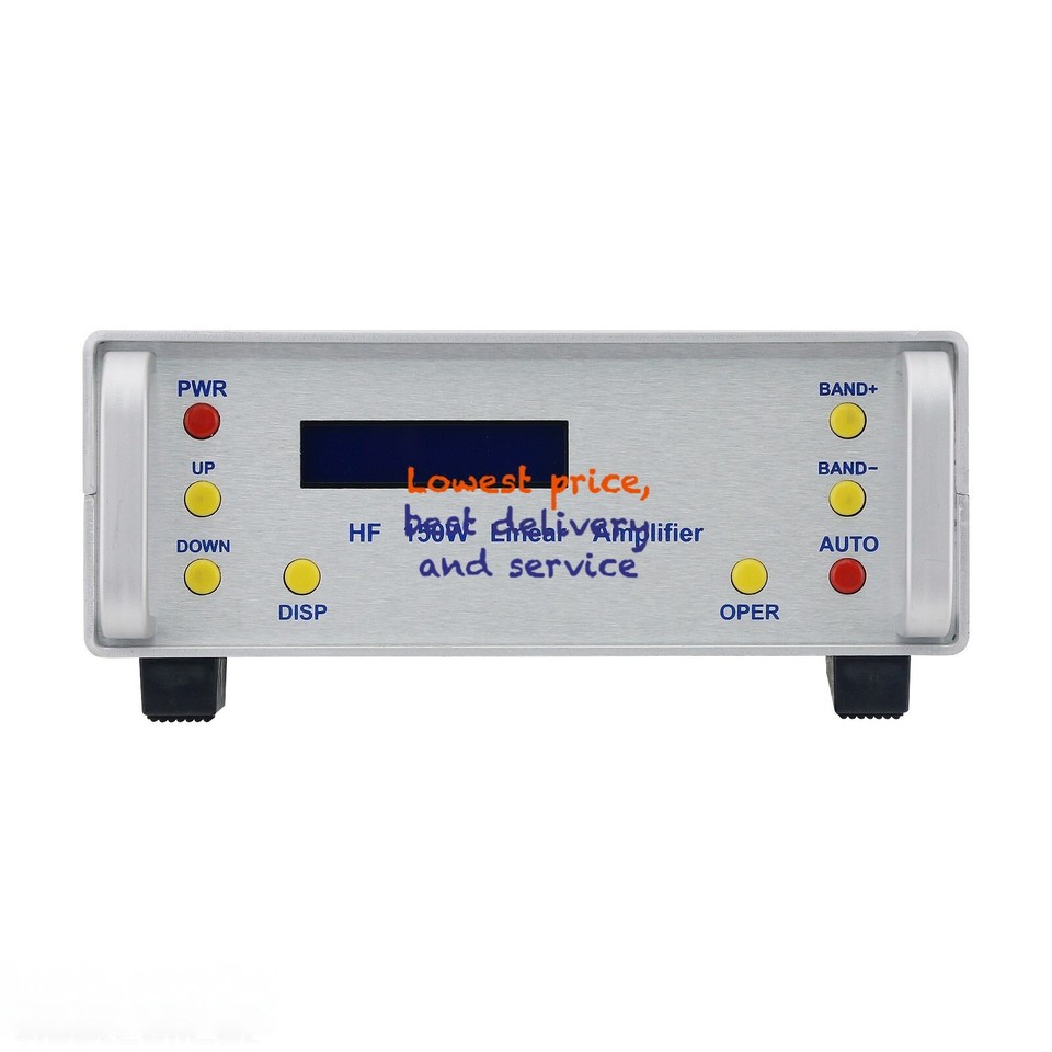 150W HF Linear Amp Ham Radio Amplifier w/High Temperature& High SWR ...