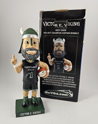 Portland State Basketball Victor E. Viking Mascot PSU Big Sky ...