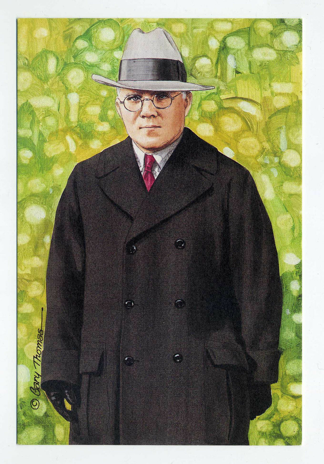 JOE CARR UNSIGNED GOAL LINE ART CARD -FOOTBALL HALL OF FAME | eBay