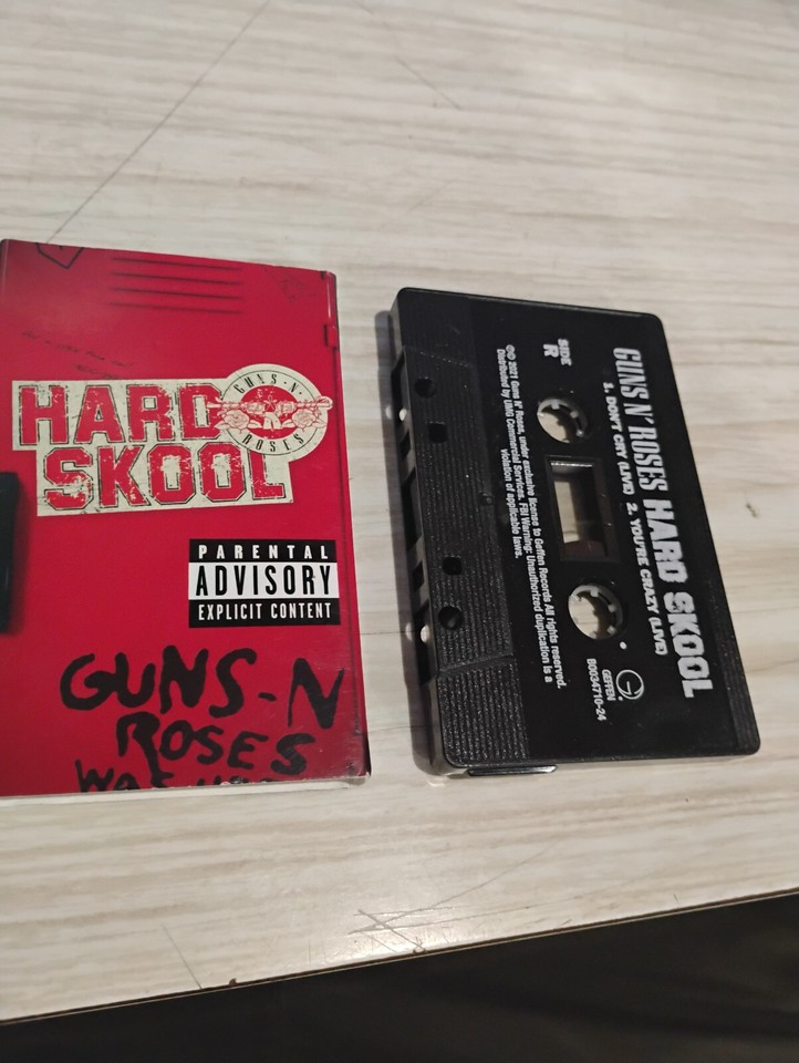 Guns N Roses Hard Skool Absurd Cassette Tape Don’t Cry Youre Crazy | eBay