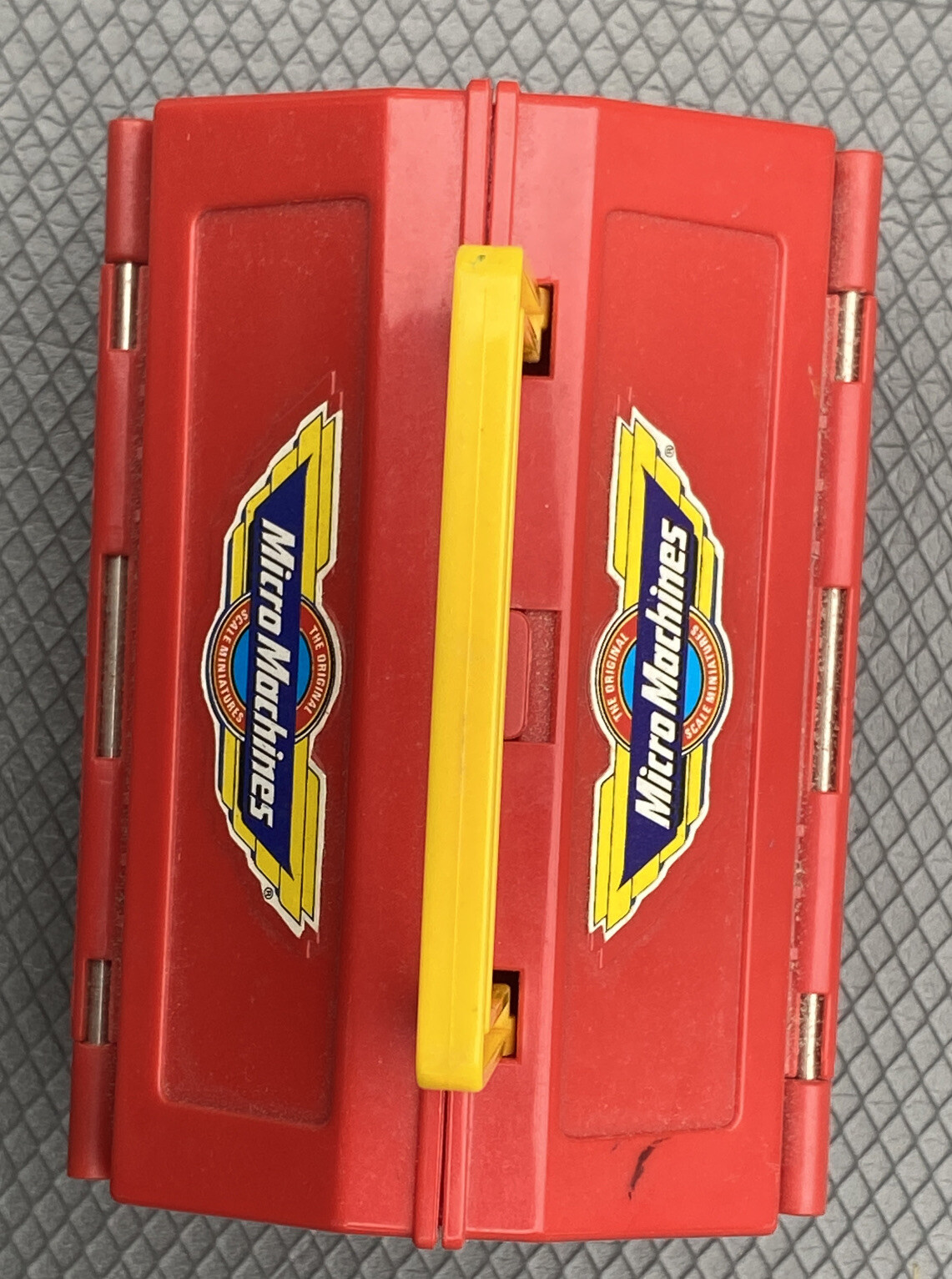 1990 MICRO MACHINES RED TOOL BOX CASE 2 Cars included - Preowned | eBay