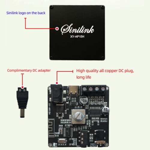 XY-AP15H 20Wx2 APP Control Amplifier Board Stereo Speaker Audio ...