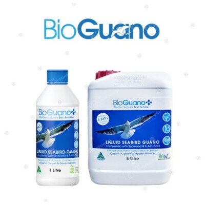 BIO GUANO + 1L LIQUID SEABIRD GUANO FLOWERING BLOOM BOOSTER HYDROPONIC ...