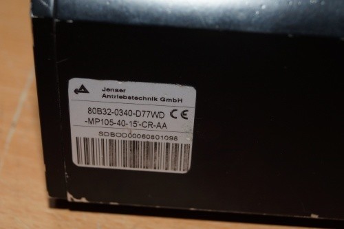 Jena Motor Ecospeed 80B32-0340-D77WD-MP105-40-15 -CR-AA | eBay