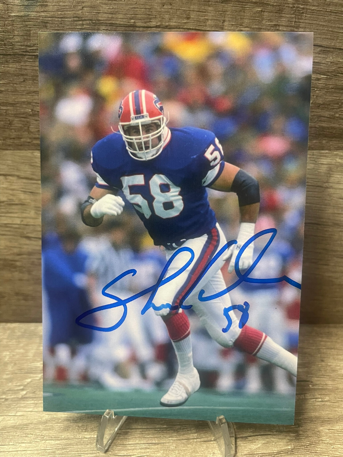 Shane Conlan Buffalo Bills Hand Signed 4x6 Photo TC46-4014 | eBay