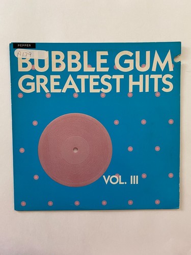 Various – "Bubble Gum Greatest Hits Vol. 3" Vinyl LP Album Rock ...