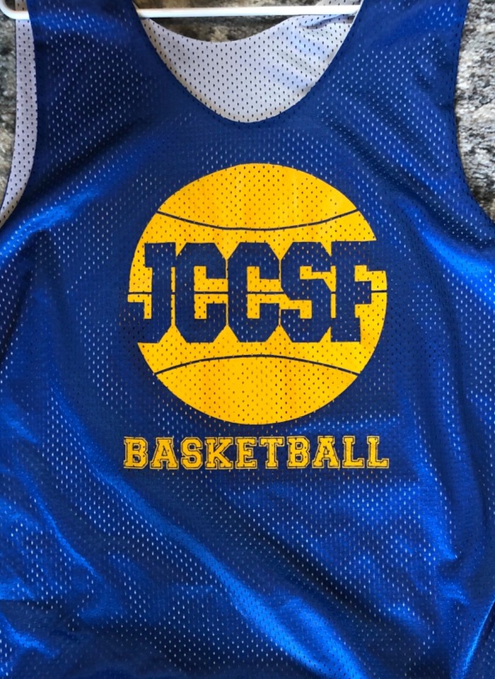 JCCSF Jewish Community Center San Francisco Basketball Jersey Blue ...
