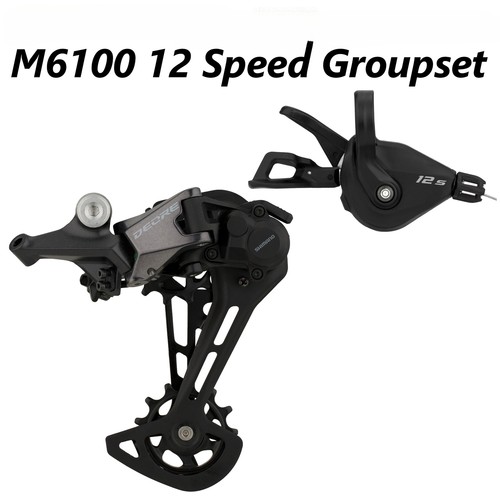 12s Groupset MTB 12 Speed Groupset M6100 Rear Derailleur Shift Lever 2 ...