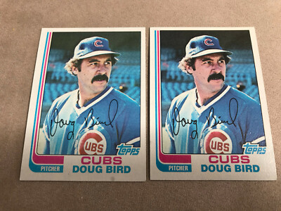 1982 Topps Baseball Card #273 Doug Bird Chicago Cubs NMMt Free Shipping ...
