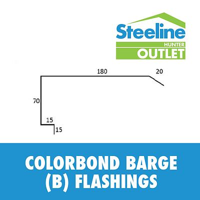 Colorbond Barge (B) Flashings - Per Meter | eBay Australia