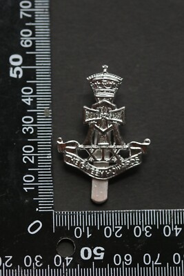 ORIGINAL BRITISH ARMY ANODISED CAP BERET BADGE GREEN HOWARDS REGIMENT ...