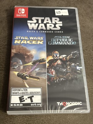 Star Wars Racer and Commando Combo - (Nintendo Switch, 2021) - Factory ...