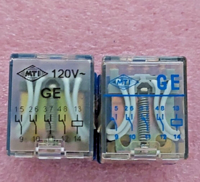 1pcs Relay TEC MTI GE 120VAC 50HZ / 60HZ | eBay