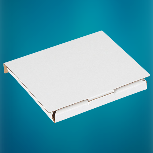 Boxes Fast BFMLRCD Corrugated Cardboard CD Mailer, 5 5/8x 5 x 7/16 In ...