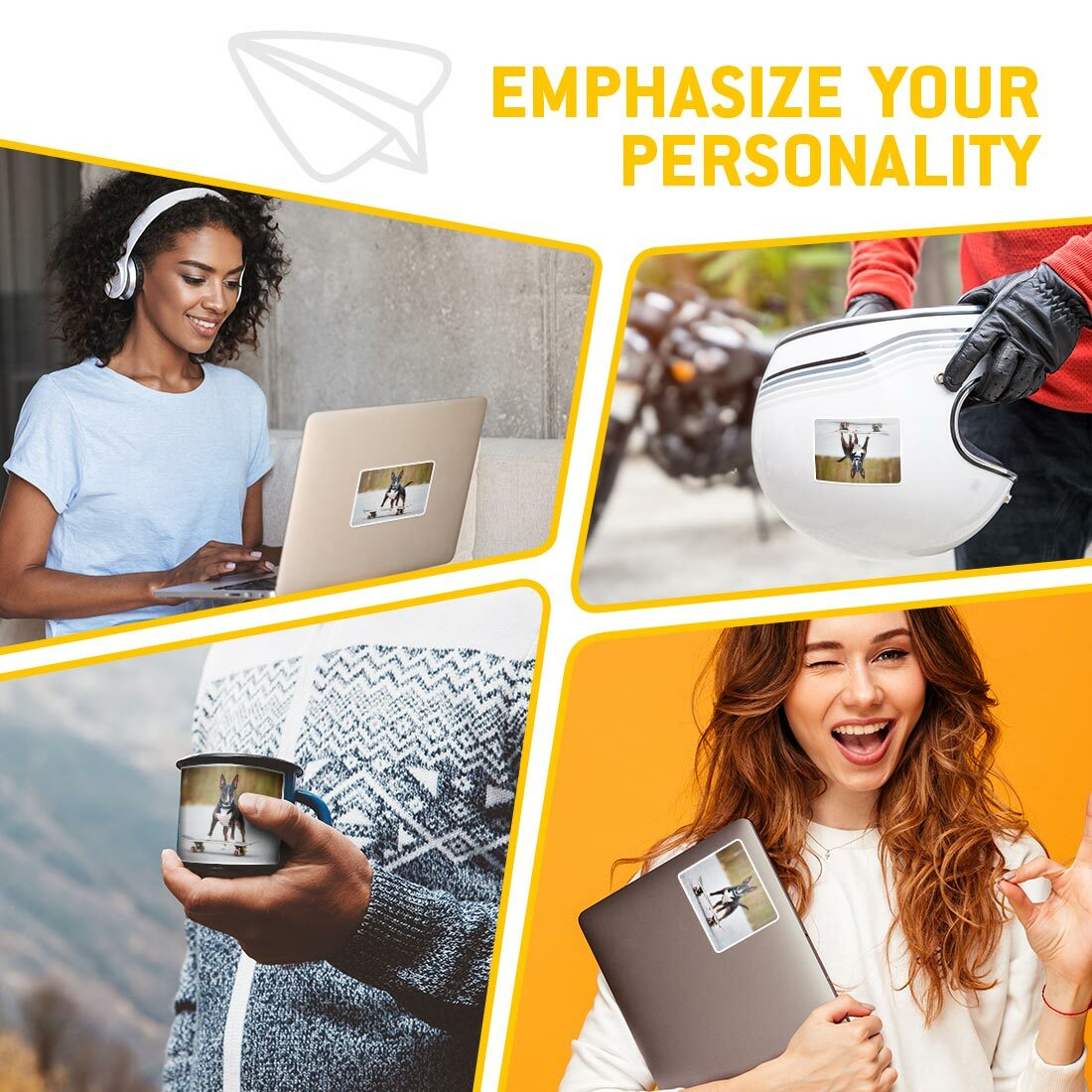 2 x Rectangle Stickers 10 cm - Fun English Bull Terrier Dog #3257 | eBay