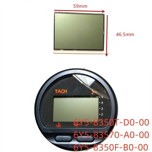 LCD Display For Yamaha Boat Digital TACH Gauge Speedometer Tachometer ...