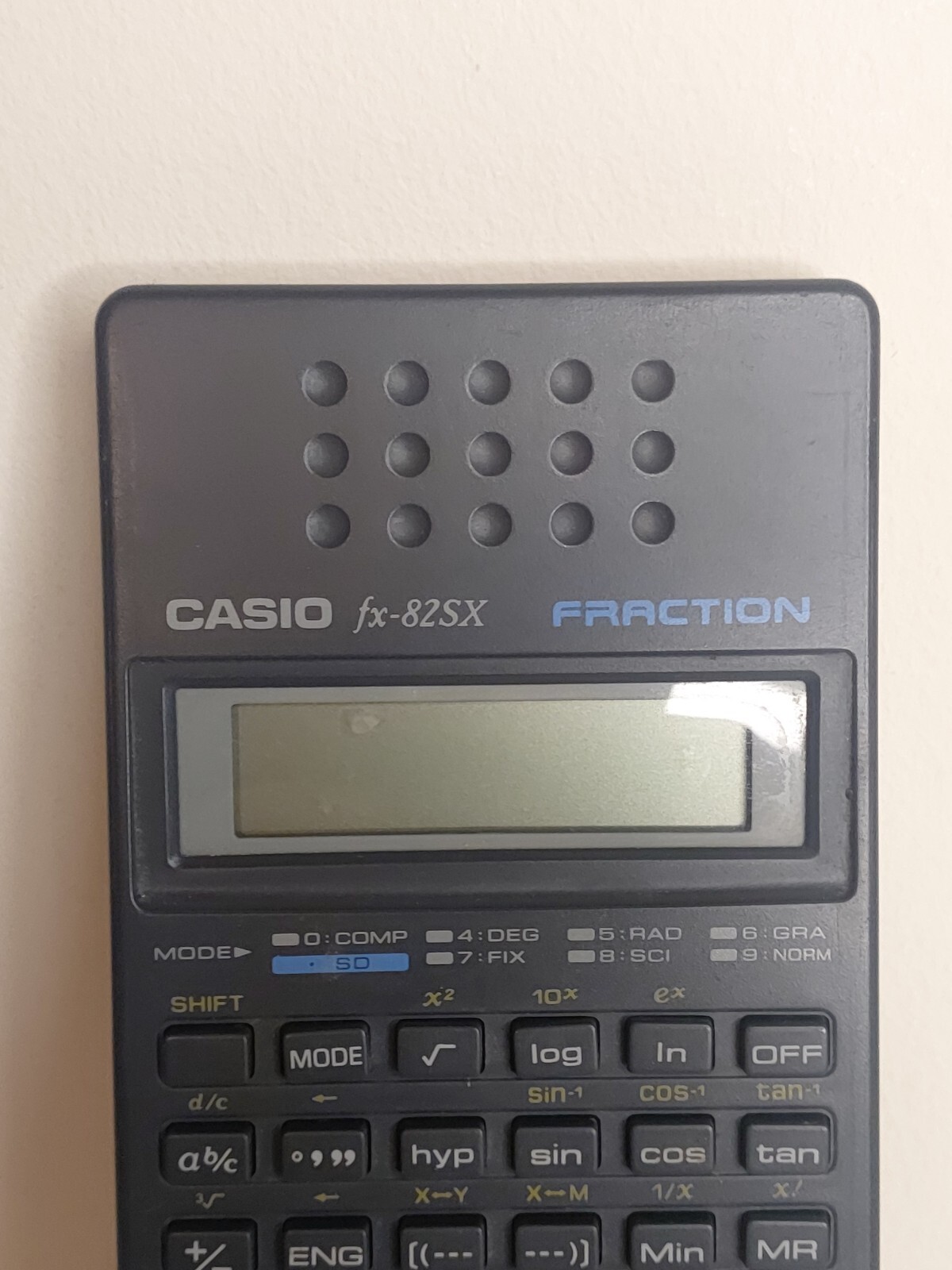 Casio Fx-82sx Fraction Scientific Calculator Retro Vintage Working ...