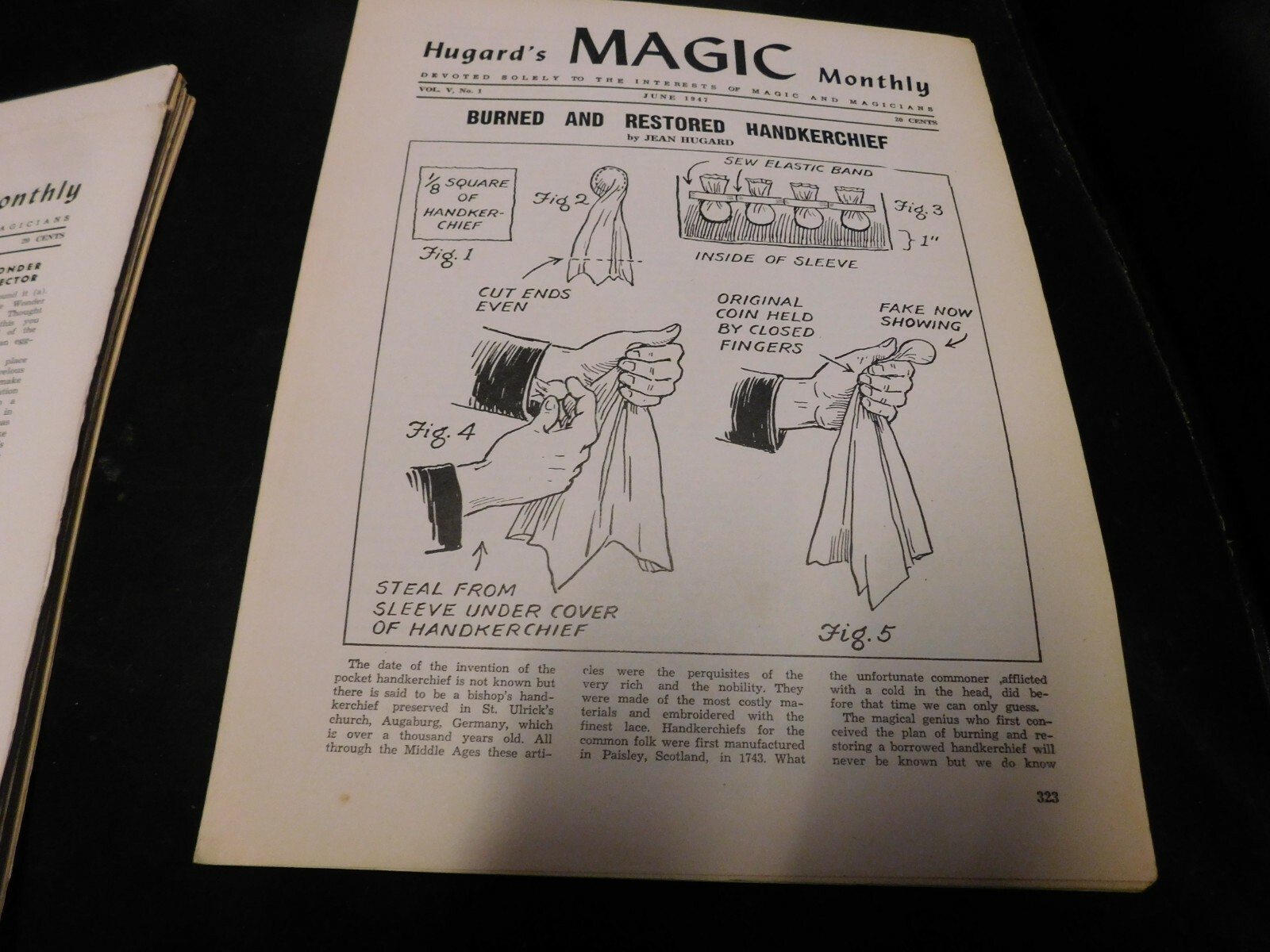 Jean Hugard's Magic Monthly Magicians Magazine June 1947 Restored ...