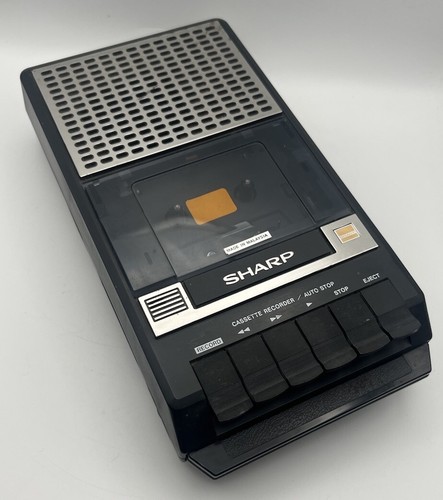 Sharp RD-610E Tape Cassette Recorder Vintage - For Parts Or Repair | eBay