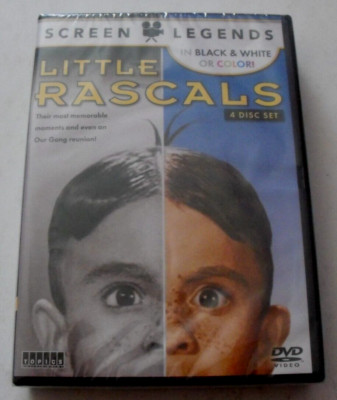 LITTLE RASCALS - OUR GANG (1955 TV Series) - New, Sealed 4 DVD Disc Set ...