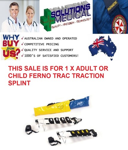 Ferno Traction Splint In Adult Or Child | eBay Australia