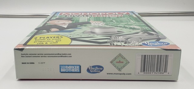 Hasbro Monopoly Rivals Edition Board Game 2 Players 2020 for sale ...