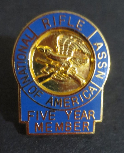 National Rifle Assn of America Five Year Member Lapel Pin | eBay