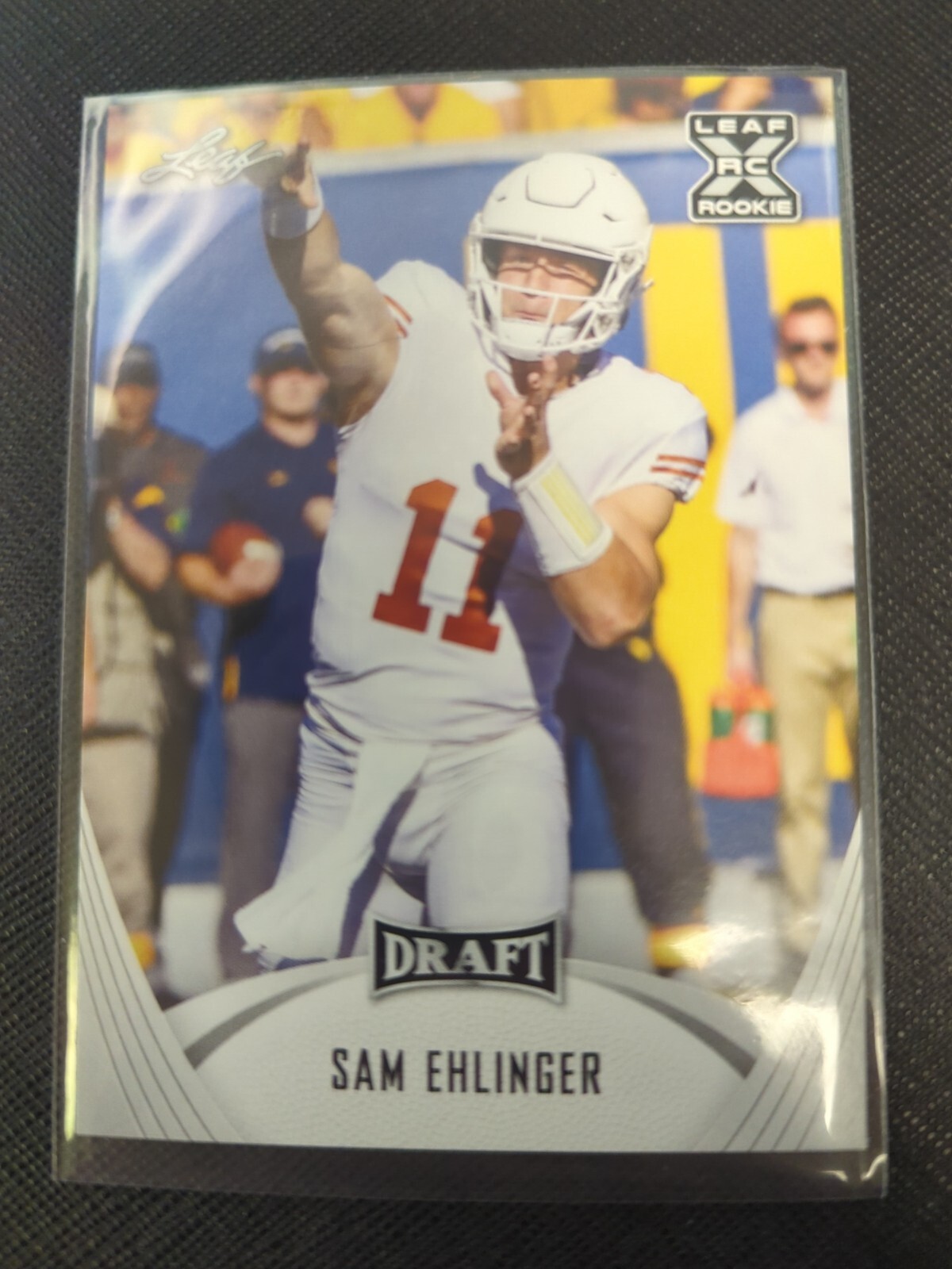 2021 Leaf Draft Football Sam Ehlinger XRC Rookie Card #09 ...