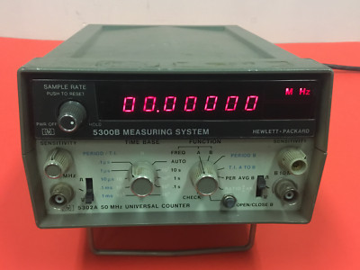 Counters & Timers - 5300B Measuring System