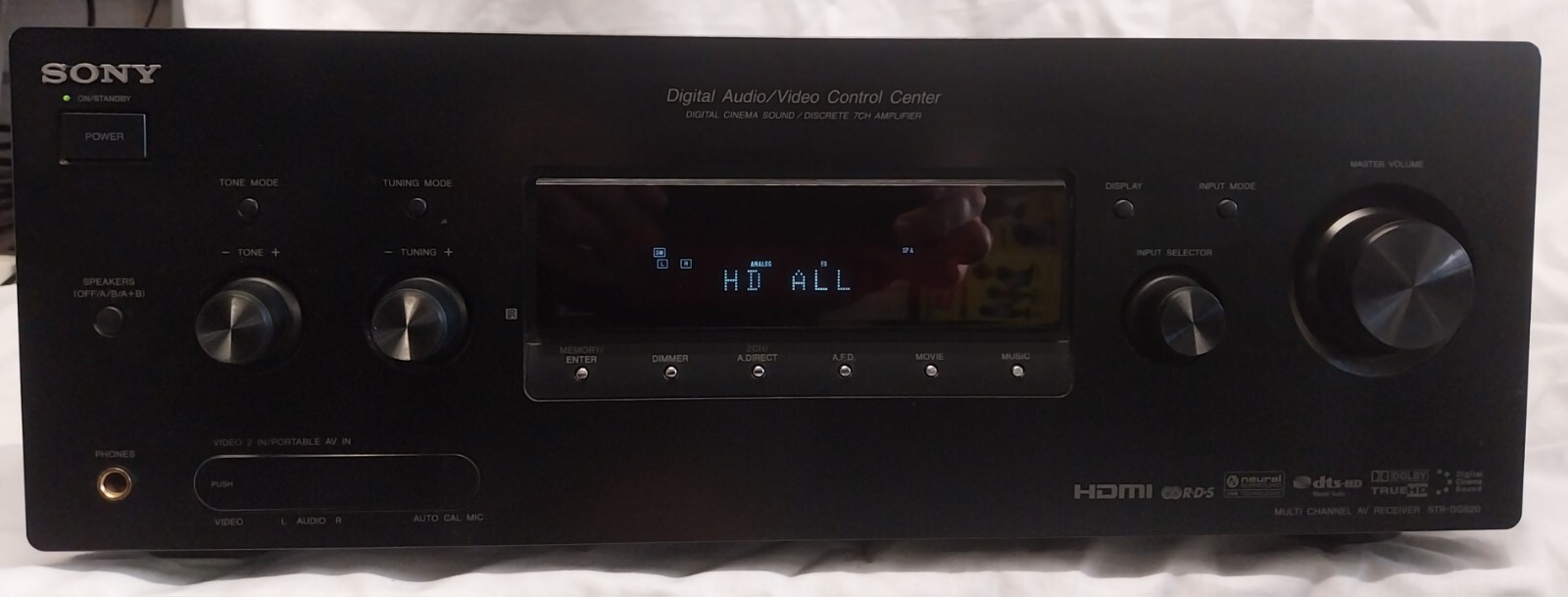 Sony STR-DG820 7.1 Channel 110 Watt Receiver for sale online | eBay
