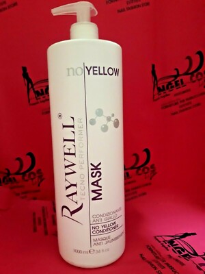 RAYWELL MASK CONDIZIONANTE ANTIGIALLO NO YELLOW 1000ML PER CAPELLI ...