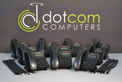 SHORETEL IP 110 VOIP Phone IP110 Black Display Phone Lot 10x Warranty ...