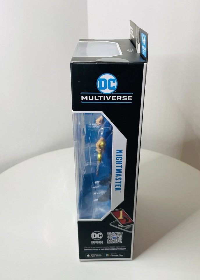 Mcfarlane DC Multiverse NIGHTMASTER 7” Action Figure Red Platinum Chase ...