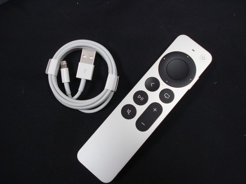 Siri Remote 2nd Gen for Apple TV 4K/HD A2540 MJFN3Z/A + Lightning Cable ...