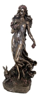 Veronese Bronze Figurine Goddess of Spring Ostara Statue Germanic ...