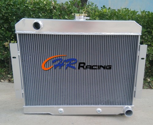 3 ROW Aluminum Radiator for 1972-1986 Jeep CJ CJ5 CJ7 GM Chevy Config ...